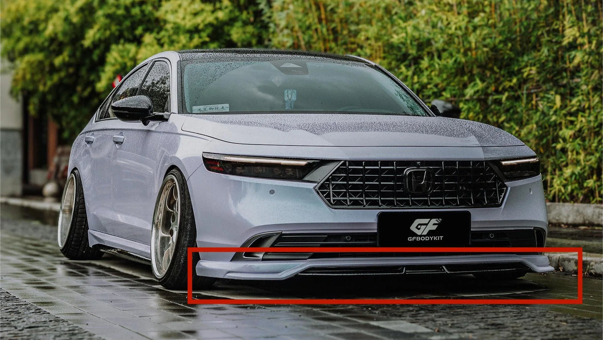 2023-2025 11th Gen Honda Accord ACR 1 PC Front Lip Splitter (Painted ...