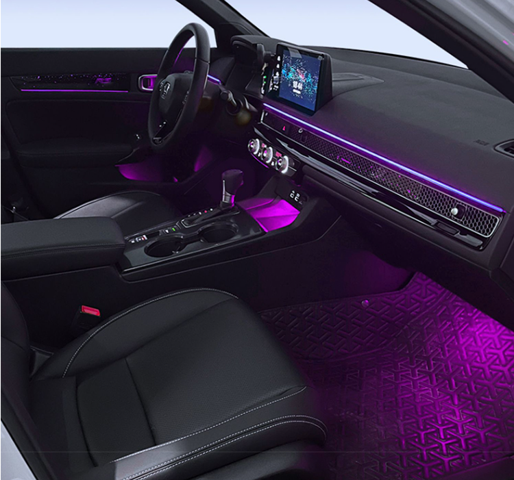 SWA 2022-2025 11th Gen Civic 64 Colors LED Atmosphere Ambient Star Lig ...