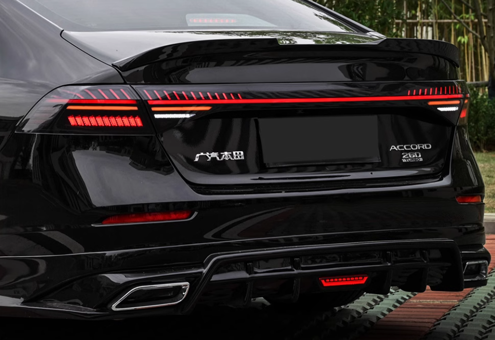 SWA 2023-25 11th Gen Honda Accord V2 Audi RS7 Style LED Tail Lights As ...