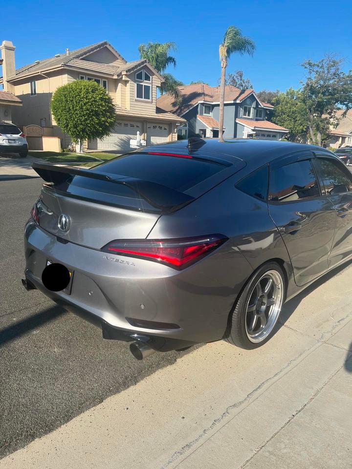 2023-2025 SWA 5th Gen DE4 Acura Integra 3 PCS Gloss Black DC5 Inspired ...