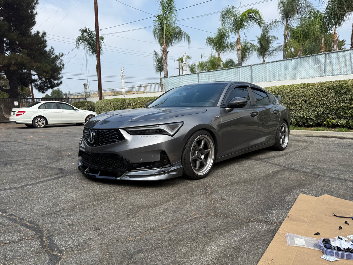 2023-2025 SWA 5th Gen DE4 Acura Integra 3 PCS Paint Matched Front lip ...