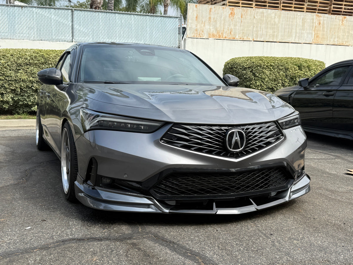 2023-2025 SWA 5th Gen DE4 Acura Integra 3 PCS Paint Matched Front lip ...