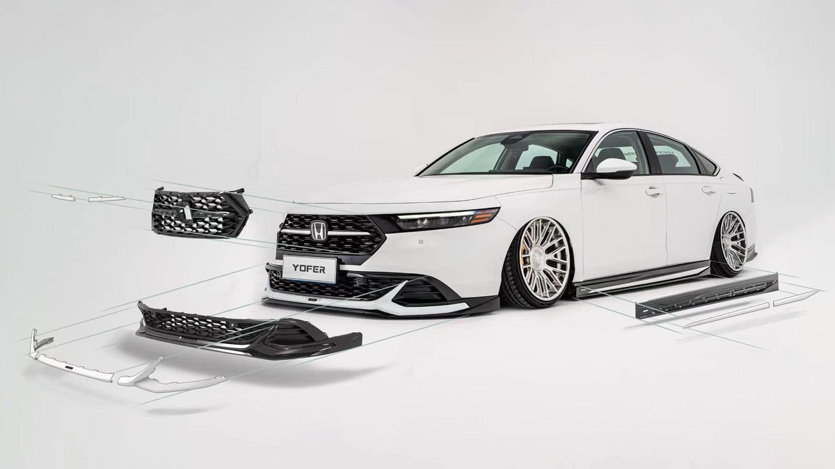 SWA 2023-2025 11th Gen Honda Accord Full Yofer Night Shadow Body kit B ...