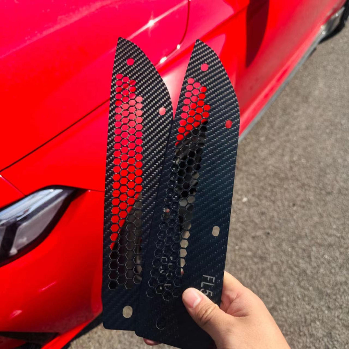 SWA 2023 + FL5 Honda Civic Type R Dry Carbon Fiber Stone Guards (Rock ...
